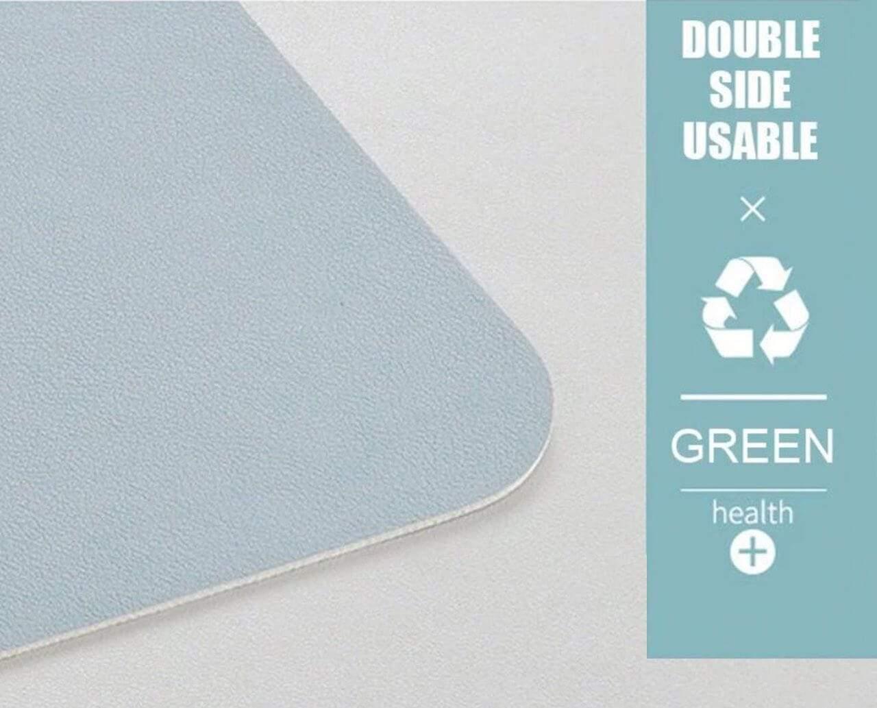 2-in-1 Dual Color Desk Pad & Wrist Rest | The PNK Stuff