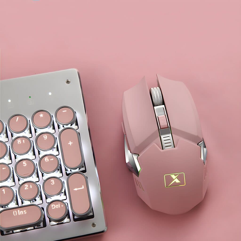 Retro Typewriter Wireless Keyboard and Mouse Set | The PNK Stuff