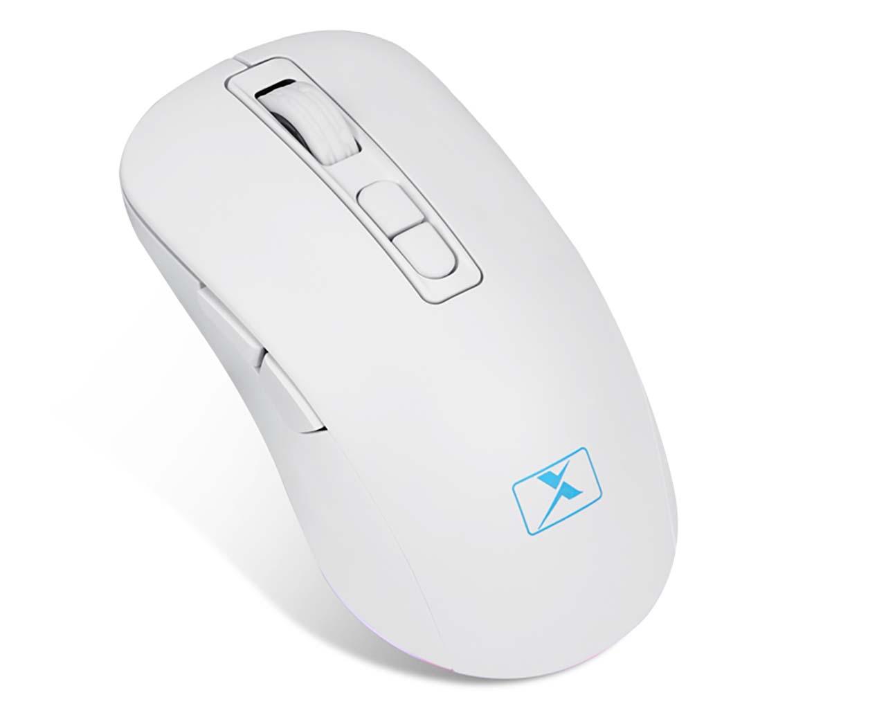 Backlighting Bluetooth Optical Mouse 2 - White | The PNK Stuff