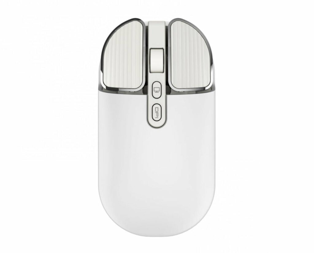 Retro Bluetooth Optical Mouse - White | The PNK Stuff